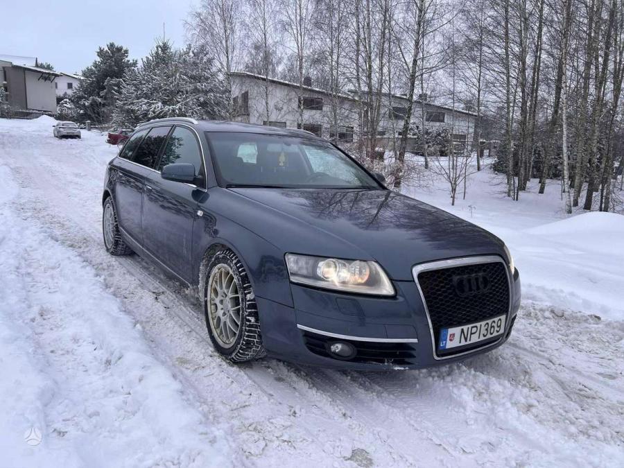 Blue Audi A6 2008 in Vilnius, with an engine capacity of 2.70 L and mileage of 400 thousand km for 2350 €, photo 1 on AUTOMOTO.COM.LV