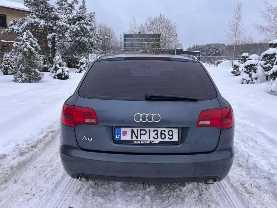 Blue Audi A6 2008 in Vilnius, with an engine capacity of 2.70 L and mileage of 400 thousand km for 2350 €, photo 4 on AUTOMOTO.COM.LV