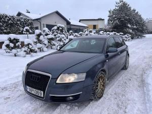 Blue Audi A6 2008 in Vilnius, with an engine capacity of 2.70 L and mileage of 400 thousand km for 2350 €, photo 11 on AUTOMOTO.COM.LV