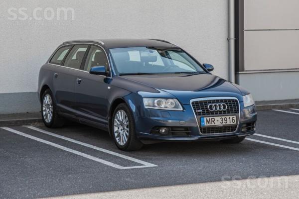 Blue Audi A6 2008 in Riga, with an engine capacity of 2.70 L and mileage of 0 thousand km for 2990 €, photo 3 on AUTOMOTO.COM.LV
