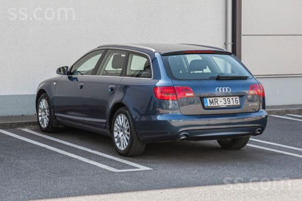 Blue Audi A6 2008 in Riga, with an engine capacity of 2.70 L and mileage of 0 thousand km for 2990 €, photo 7 on AUTOMOTO.COM.LV
