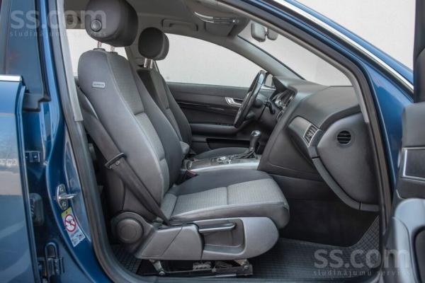 Blue Audi A6 2008 in Riga, with an engine capacity of 2.70 L and mileage of 0 thousand km for 2990 €, photo 10 on AUTOMOTO.COM.LV