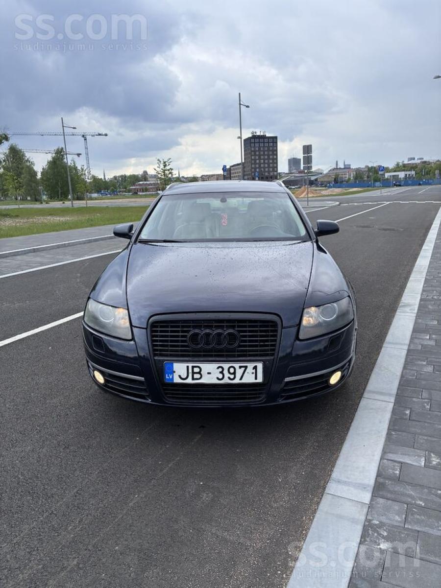 Blue Audi A6 2008 in Riga, with an engine capacity of 3.00 L and mileage of 500 thousand km for 2950 €, photo 3 on AUTOMOTO.COM.LV