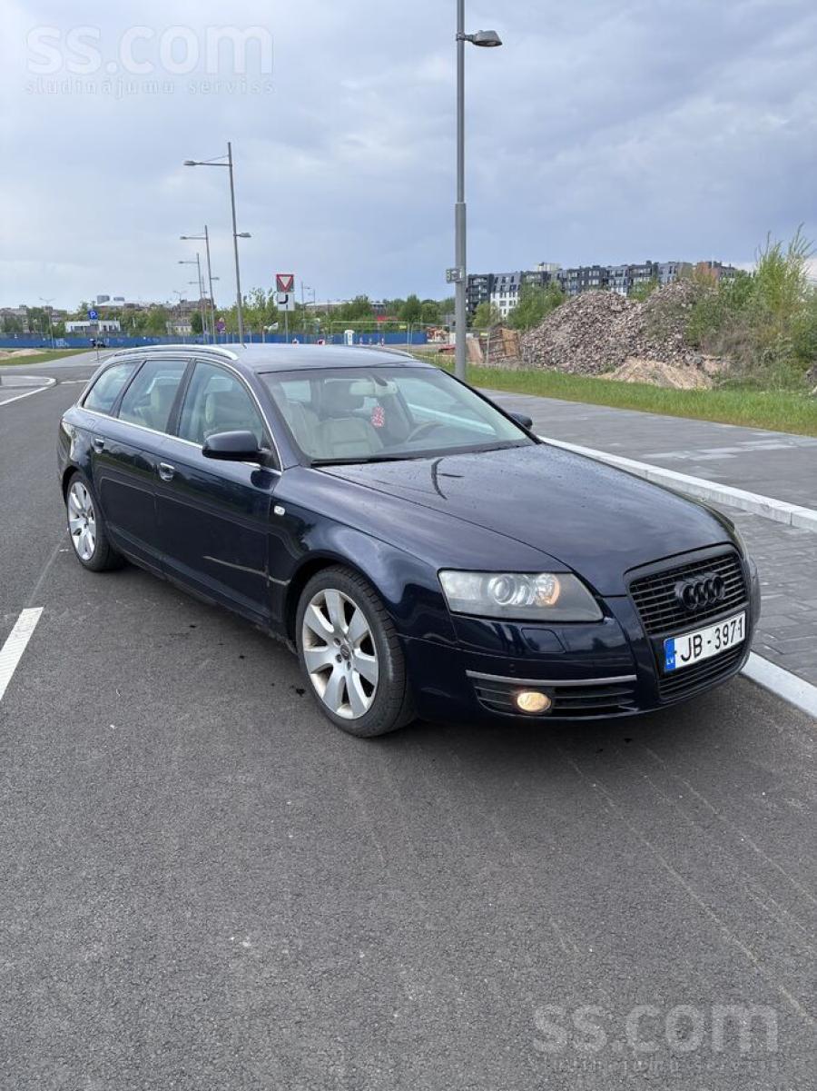Blue Audi A6 2008 in Riga, with an engine capacity of 3.00 L and mileage of 500 thousand km for 2950 €, photo 4 on AUTOMOTO.COM.LV