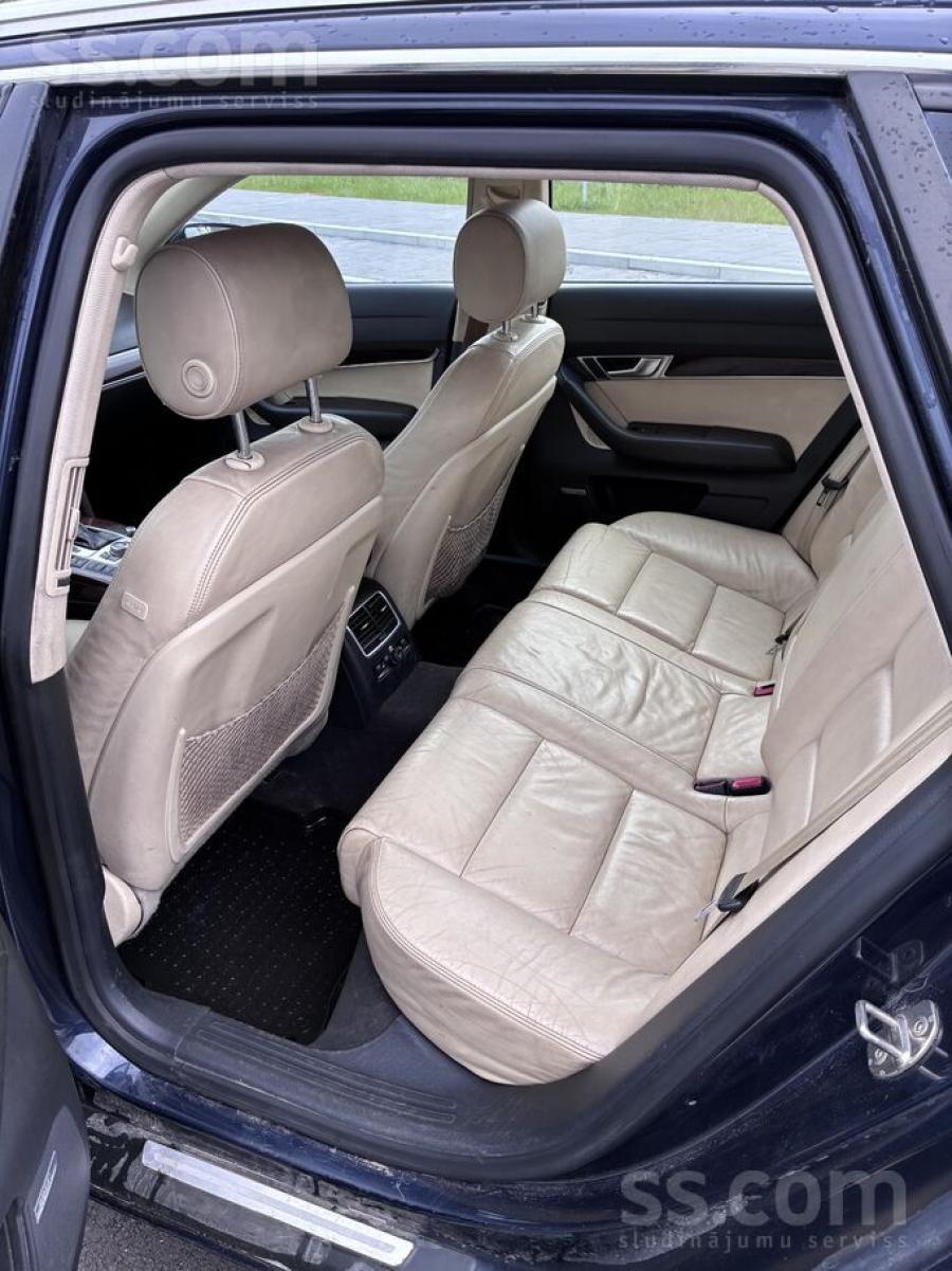 Blue Audi A6 2008 in Riga, with an engine capacity of 3.00 L and mileage of 500 thousand km for 2950 €, photo 7 on AUTOMOTO.COM.LV