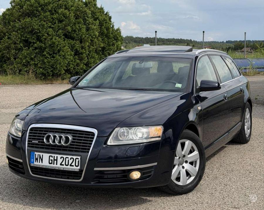 Blue Audi A6 2008 in Vilnius, with an engine capacity of 3.00 L and mileage of 293 thousand km for 4250 €, photo 1 on AUTOMOTO.COM.LV