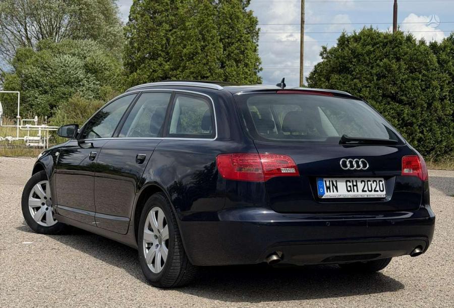 Blue Audi A6 2008 in Vilnius, with an engine capacity of 3.00 L and mileage of 293 thousand km for 4250 €, photo 4 on AUTOMOTO.COM.LV
