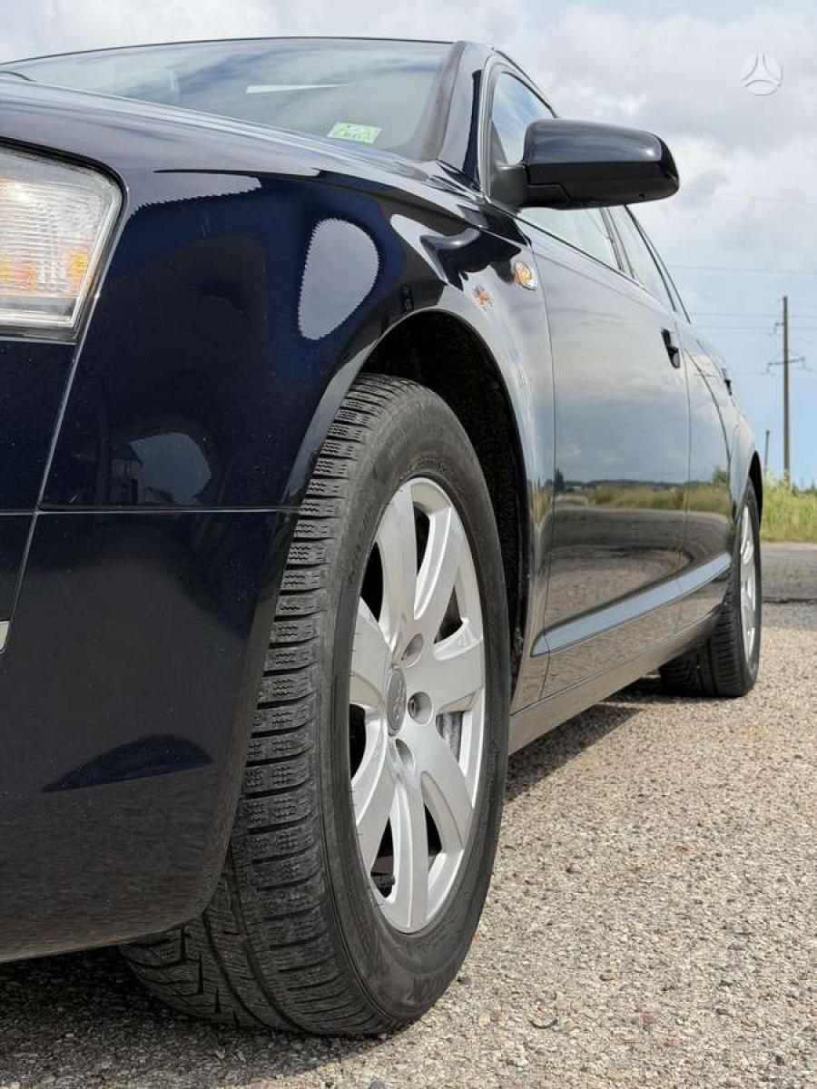 Blue Audi A6 2008 in Vilnius, with an engine capacity of 3.00 L and mileage of 293 thousand km for 4250 €, photo 6 on AUTOMOTO.COM.LV
