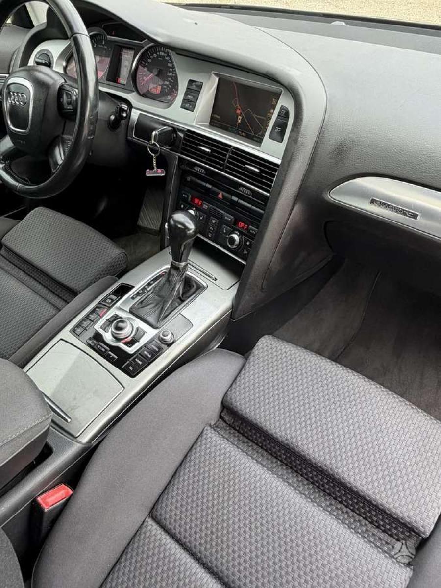 Blue Audi A6 2008 in Vilnius, with an engine capacity of 3.00 L and mileage of 293 thousand km for 4250 €, photo 23 on AUTOMOTO.COM.LV