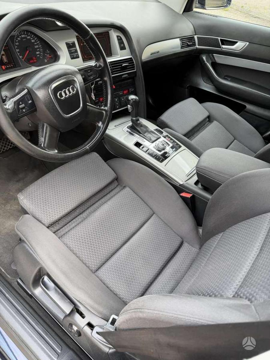 Zils Audi A6 2008 Viļņa, ar dzinēja tilpumu 3.00 L un nobraukumu 293 tūkst. km par 4250 €, foto 19 vietnē AUTOMOTO.COM.LV