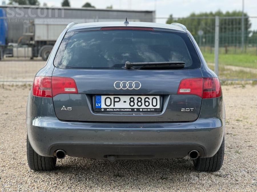 Zils Audi A6 2008 Valmiera, ar dzinēja tilpumu 2.00 L un nobraukumu 250 tūkst. km par 4490 €, foto 10 vietnē AUTOMOTO.COM.LV