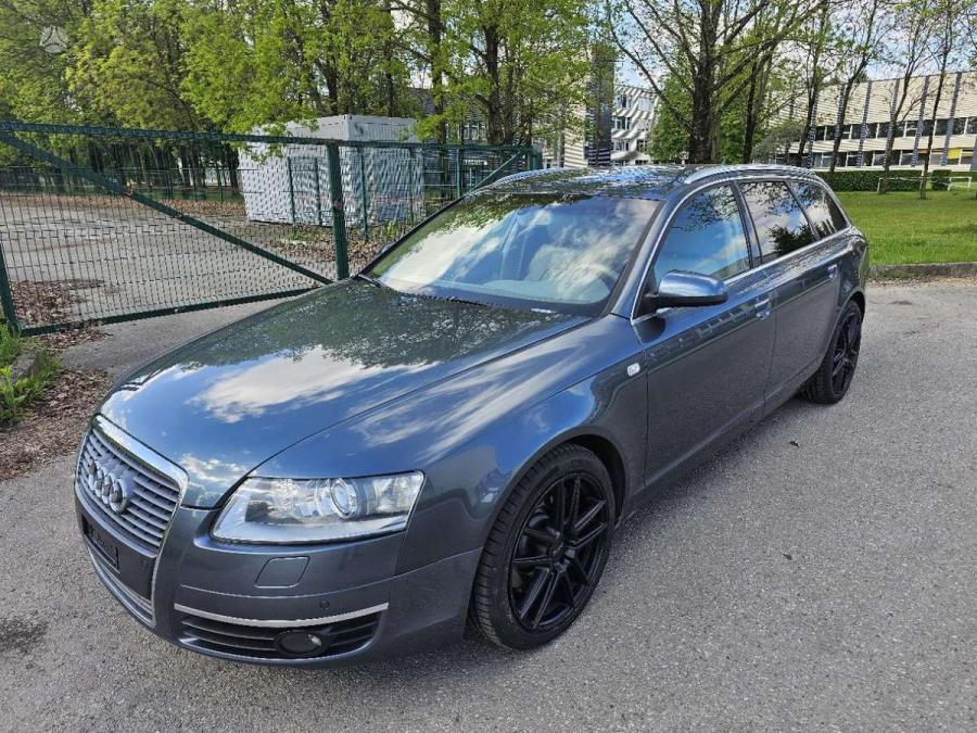 Blue Audi A6 2008 in Kaunas, with an engine capacity of 4.16 L and mileage of 270 thousand km for 8000 €, photo 1 on AUTOMOTO.COM.LV