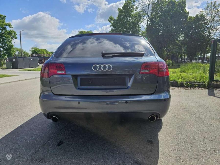 Blue Audi A6 2008 in Kaunas, with an engine capacity of 4.16 L and mileage of 270 thousand km for 8000 €, photo 6 on AUTOMOTO.COM.LV