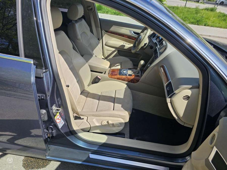 Blue Audi A6 2008 in Kaunas, with an engine capacity of 4.16 L and mileage of 270 thousand km for 8000 €, photo 17 on AUTOMOTO.COM.LV