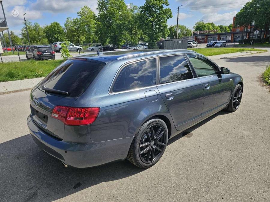 Blue Audi A6 2008 in Kaunas, with an engine capacity of 4.16 L and mileage of 270 thousand km for 8000 €, photo 30 on AUTOMOTO.COM.LV