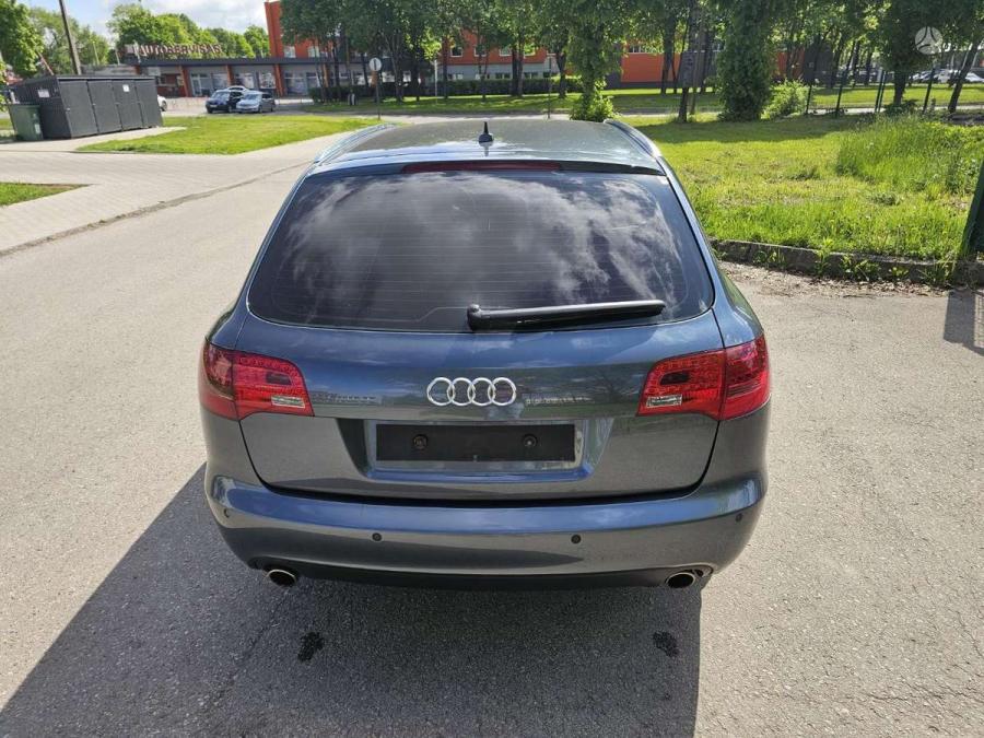 Blue Audi A6 2008 in Kaunas, with an engine capacity of 4.16 L and mileage of 270 thousand km for 8000 €, photo 31 on AUTOMOTO.COM.LV