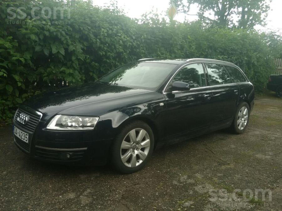 Blue Audi A6 2008 in Riga, with an engine capacity of 2.70 L and mileage of 348 thousand km for 3750 €, photo 1 on AUTOMOTO.COM.LV
