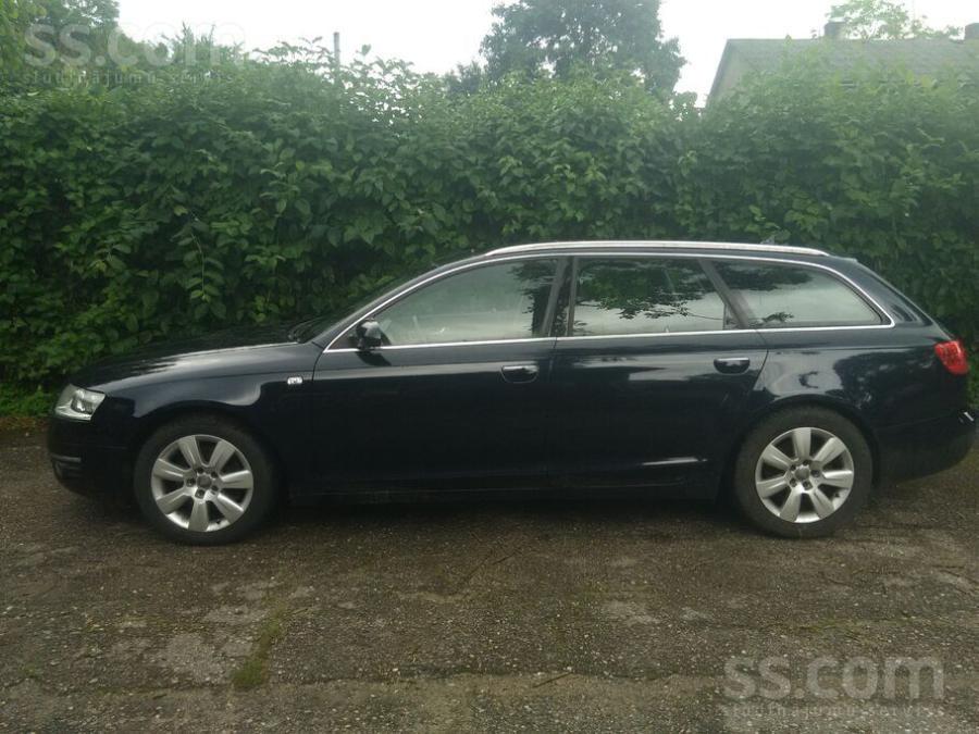 Blue Audi A6 2008 in Riga, with an engine capacity of 2.70 L and mileage of 348 thousand km for 3750 €, photo 3 on AUTOMOTO.COM.LV