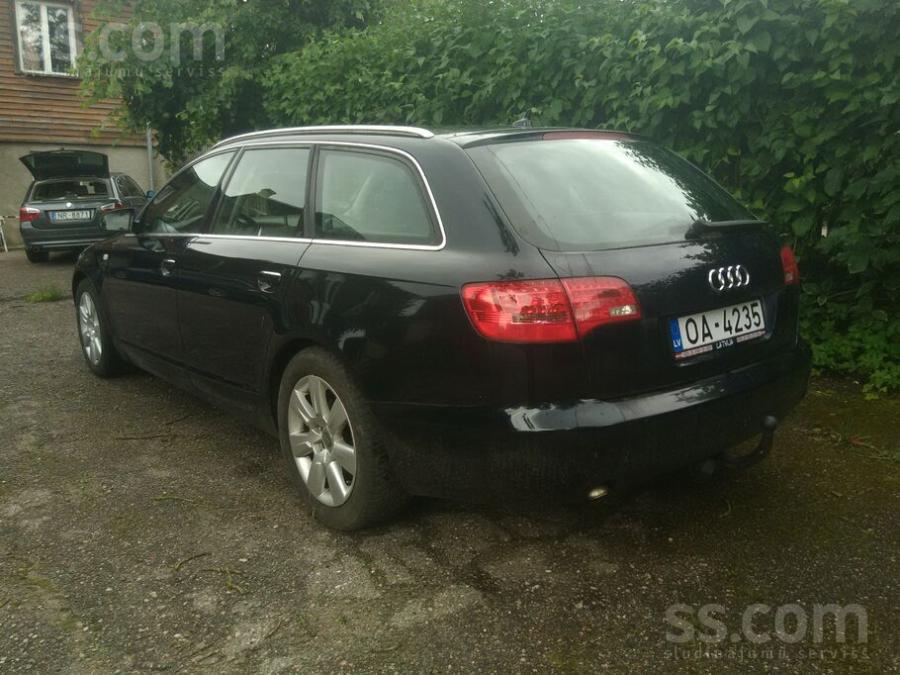 Blue Audi A6 2008 in Riga, with an engine capacity of 2.70 L and mileage of 348 thousand km for 3750 €, photo 4 on AUTOMOTO.COM.LV