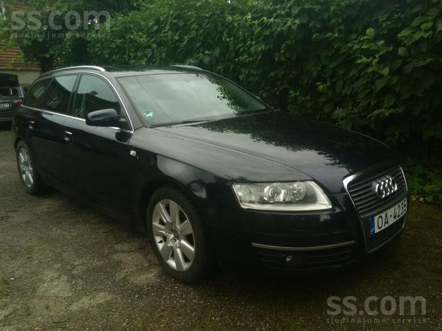 Blue Audi A6 2008 in Riga, with an engine capacity of 2.70 L and mileage of 348 thousand km for 3750 €, photo 7 on AUTOMOTO.COM.LV