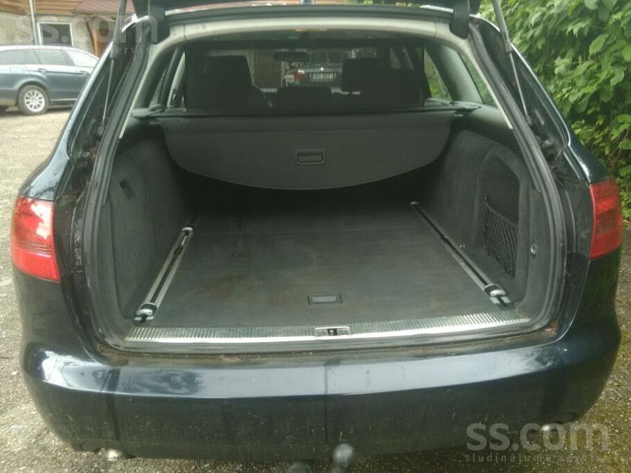 Blue Audi A6 2008 in Riga, with an engine capacity of 2.70 L and mileage of 348 thousand km for 3750 €, photo 9 on AUTOMOTO.COM.LV