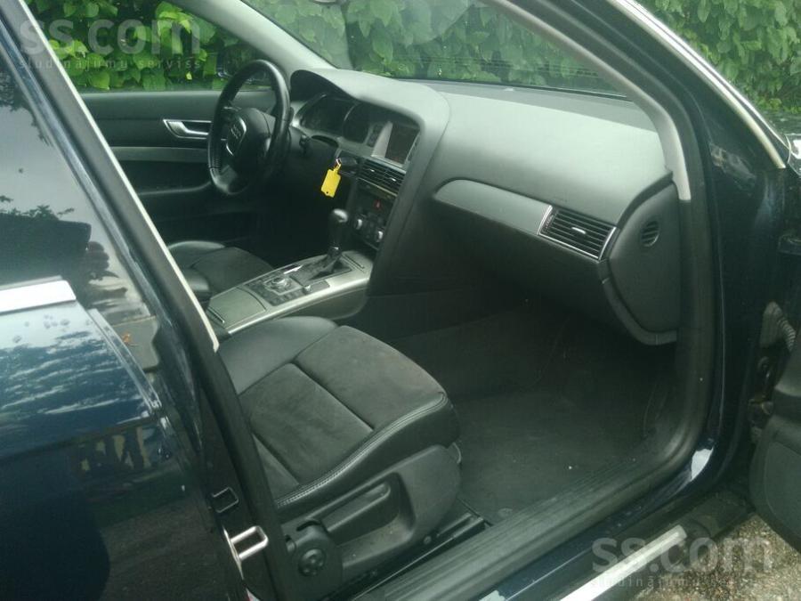 Blue Audi A6 2008 in Riga, with an engine capacity of 2.70 L and mileage of 348 thousand km for 3750 €, photo 12 on AUTOMOTO.COM.LV