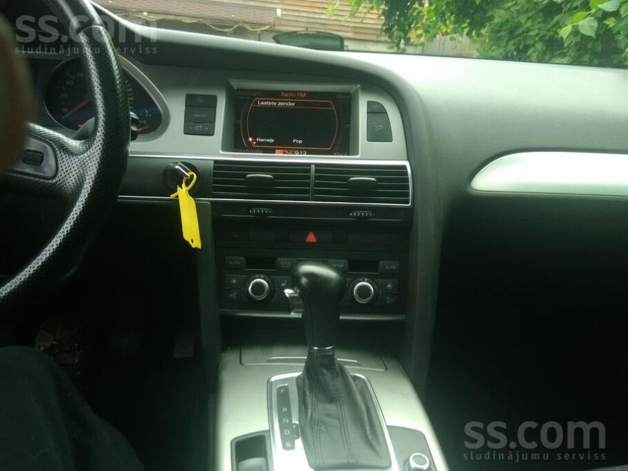 Blue Audi A6 2008 in Riga, with an engine capacity of 2.70 L and mileage of 348 thousand km for 3750 €, photo 16 on AUTOMOTO.COM.LV