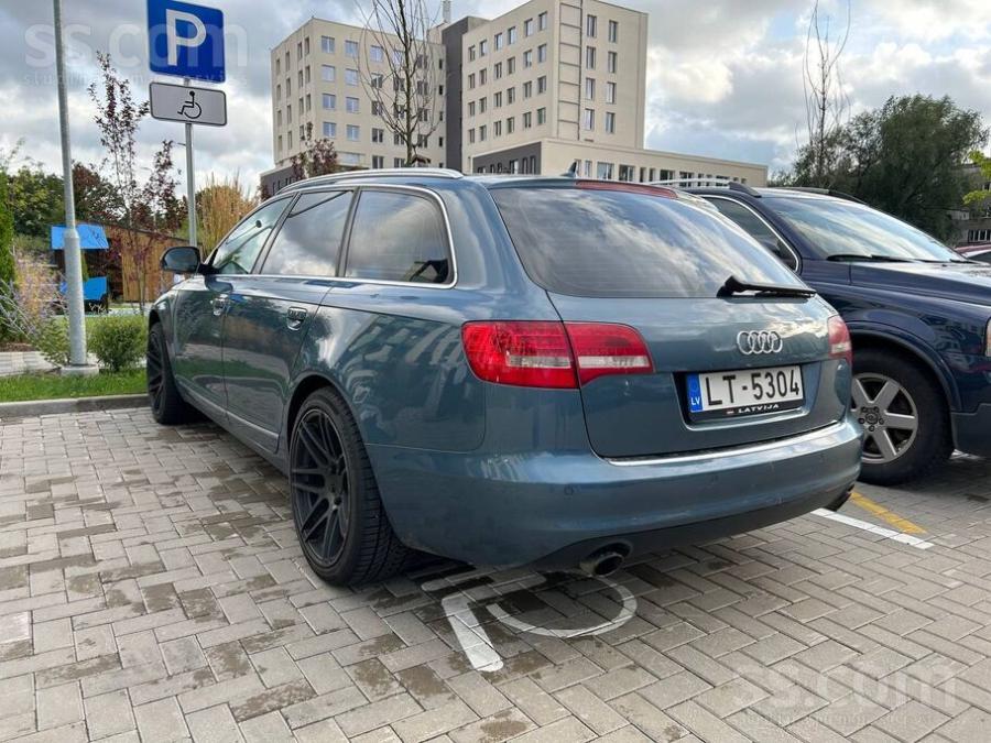Синий Ауди А6 2008 в Рига, объемом двигателя 2.70 л и пробегом 314 тыс. км за 4200 €, фото 4 на AUTOMOTO.COM.LV