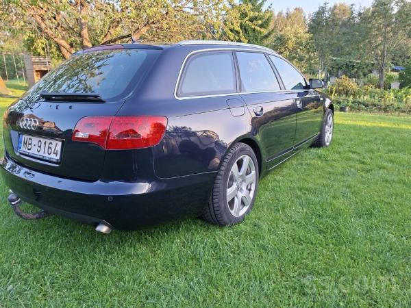 Blue Audi A6 2008 in Jelgava, with an engine capacity of 3.00 L and mileage of 373 thousand km for 3900 €, photo 4 on AUTOMOTO.COM.LV