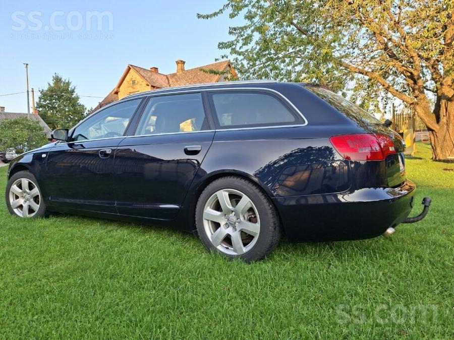 Blue Audi A6 2008 in Jelgava, with an engine capacity of 3.00 L and mileage of 373 thousand km for 3900 €, photo 5 on AUTOMOTO.COM.LV