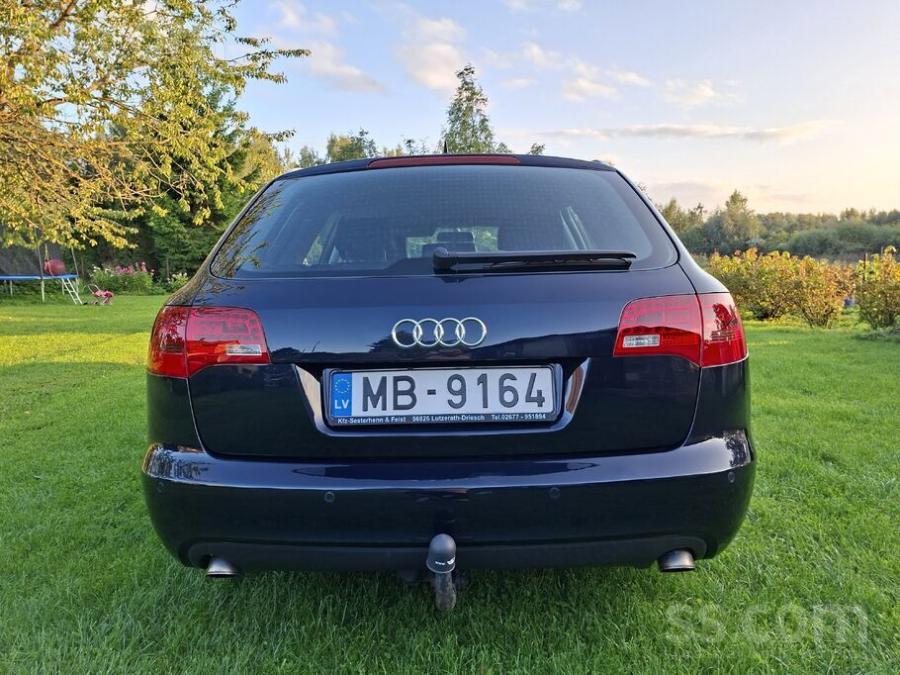 Blue Audi A6 2008 in Jelgava, with an engine capacity of 3.00 L and mileage of 373 thousand km for 3900 €, photo 8 on AUTOMOTO.COM.LV