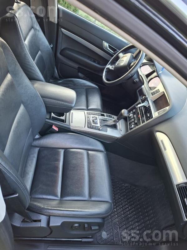 Blue Audi A6 2008 in Jelgava, with an engine capacity of 3.00 L and mileage of 373 thousand km for 3900 €, photo 9 on AUTOMOTO.COM.LV