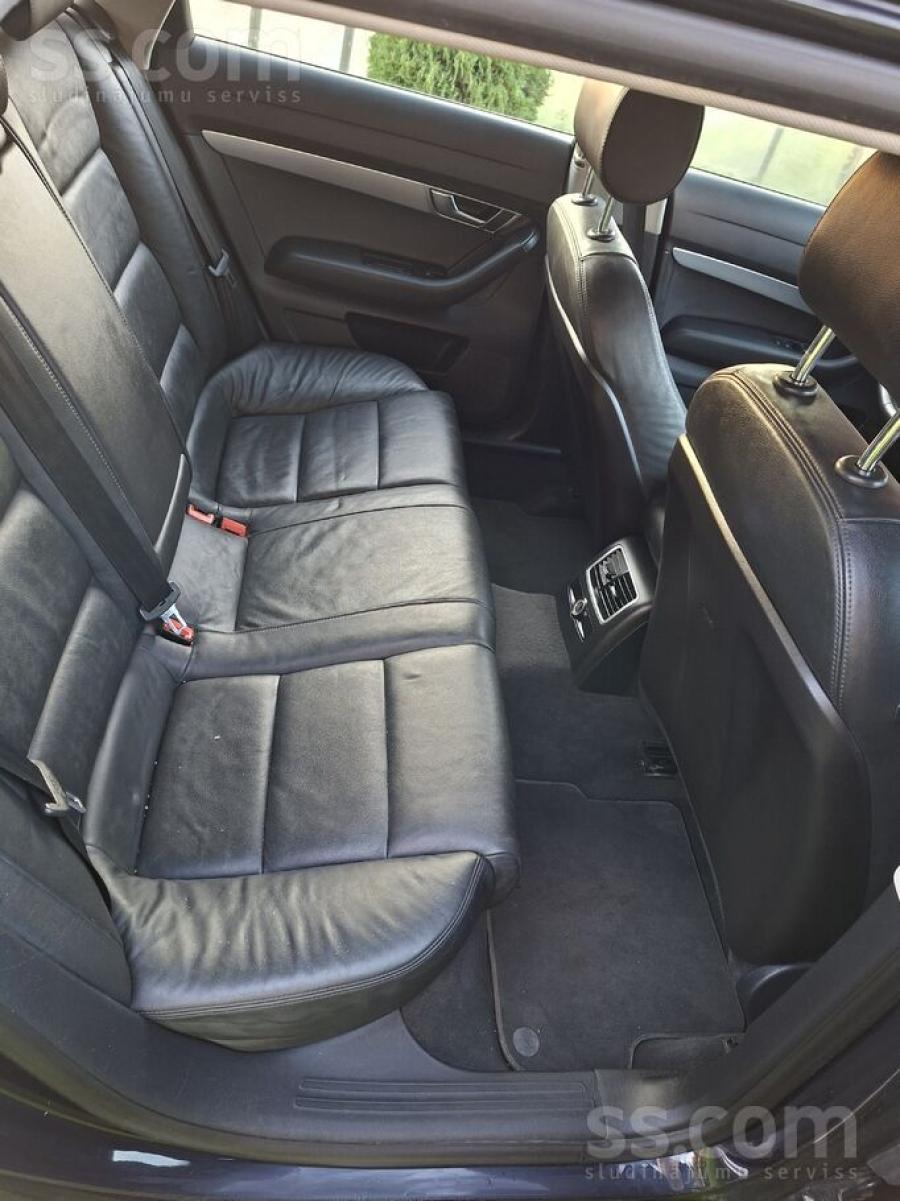 Blue Audi A6 2008 in Jelgava, with an engine capacity of 3.00 L and mileage of 373 thousand km for 3900 €, photo 10 on AUTOMOTO.COM.LV