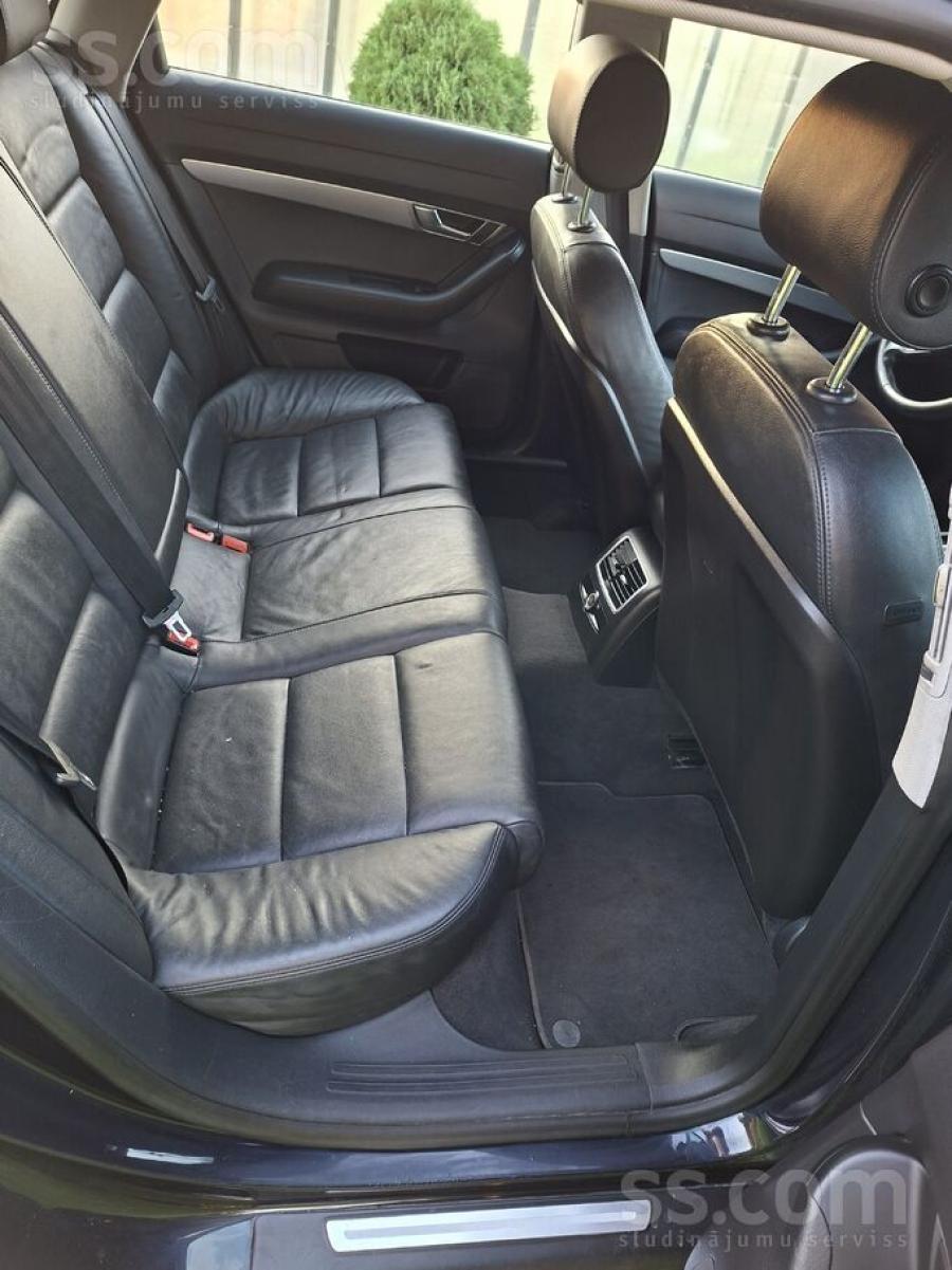 Blue Audi A6 2008 in Jelgava, with an engine capacity of 3.00 L and mileage of 373 thousand km for 3900 €, photo 11 on AUTOMOTO.COM.LV
