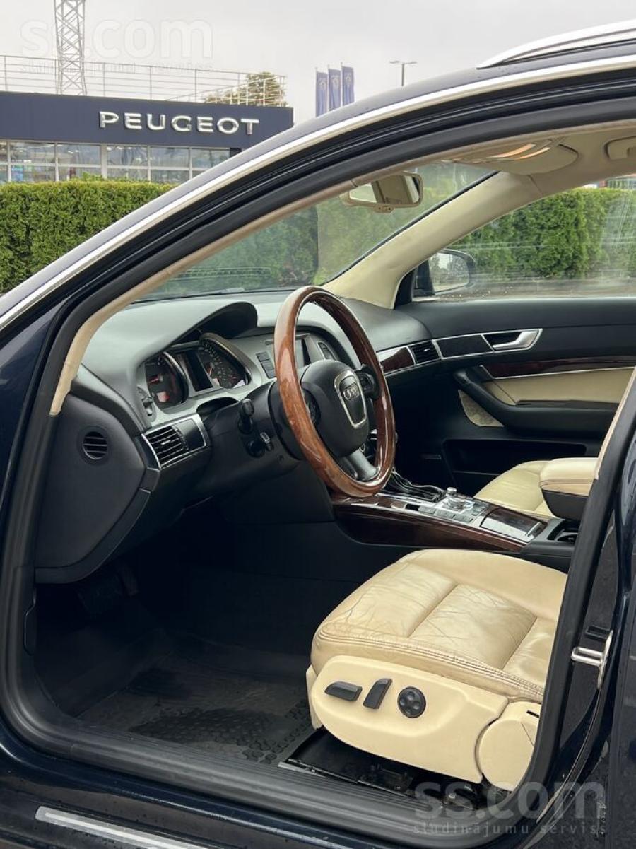 Zils Audi A6 2008 Rīga, ar dzinēja tilpumu 3.00 L un nobraukumu 500 tūkst. km par 2450 €, foto 6 vietnē AUTOMOTO.COM.LV