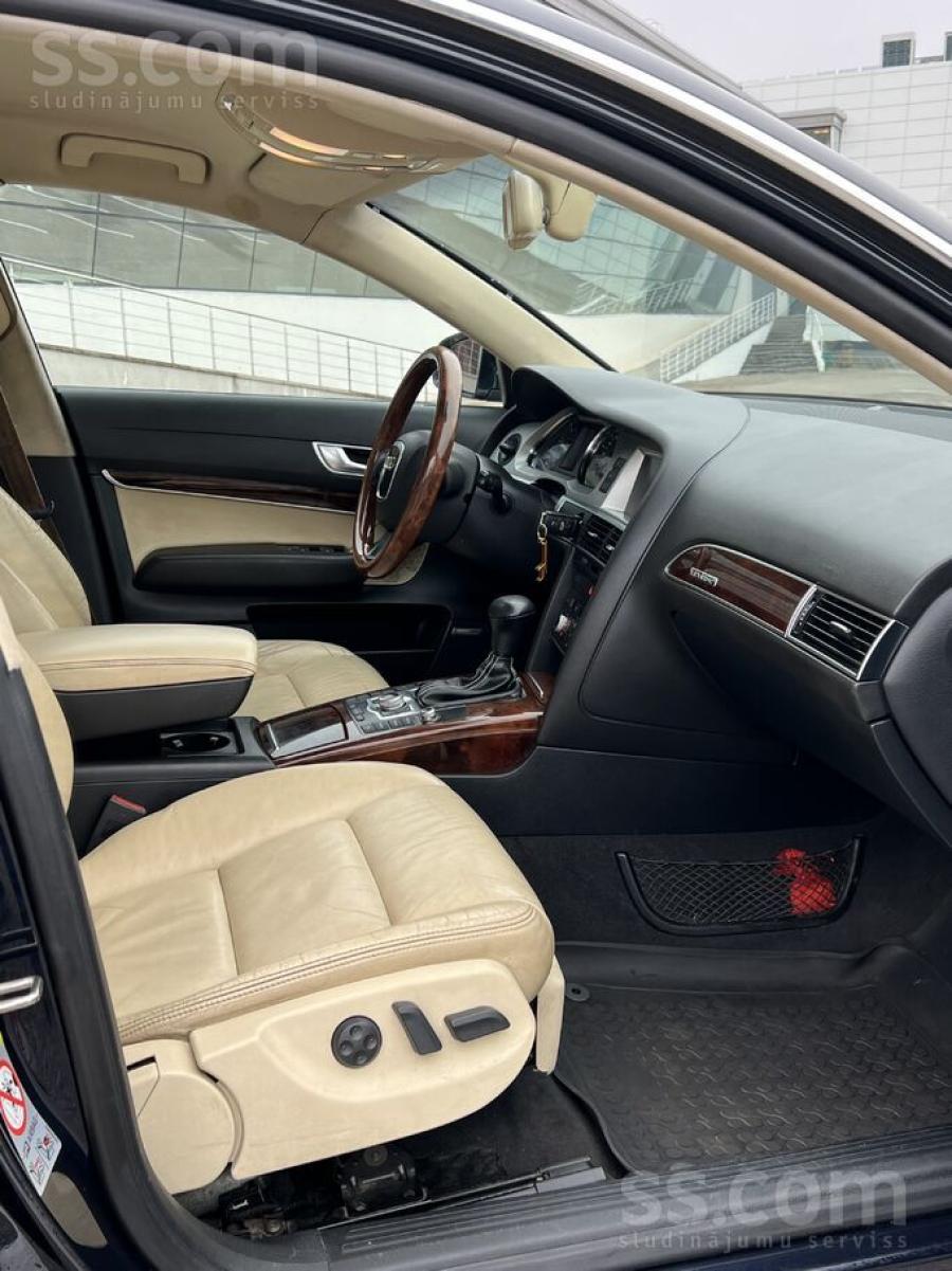 Zils Audi A6 2008 Rīga, ar dzinēja tilpumu 3.00 L un nobraukumu 500 tūkst. km par 2450 €, foto 12 vietnē AUTOMOTO.COM.LV