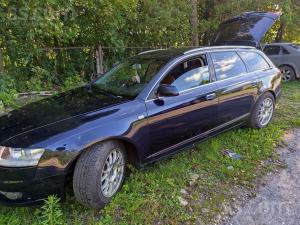 Blue Audi A6 2008 in Jelgava, with an engine capacity of 2.00 L and mileage of 403 thousand km for 3500 €, photo 5 on AUTOMOTO.COM.LV