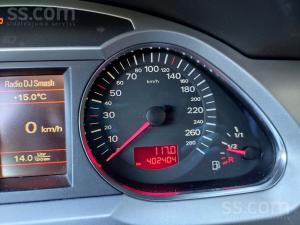Blue Audi A6 2008 in Jelgava, with an engine capacity of 2.00 L and mileage of 403 thousand km for 3500 €, photo 13 on AUTOMOTO.COM.LV