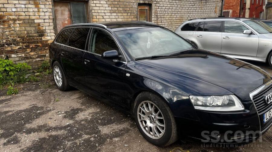Blue Audi A6 2008 in Jelgava, with an engine capacity of 2.00 L and mileage of 403 thousand km for 3500 €, photo 15 on AUTOMOTO.COM.LV