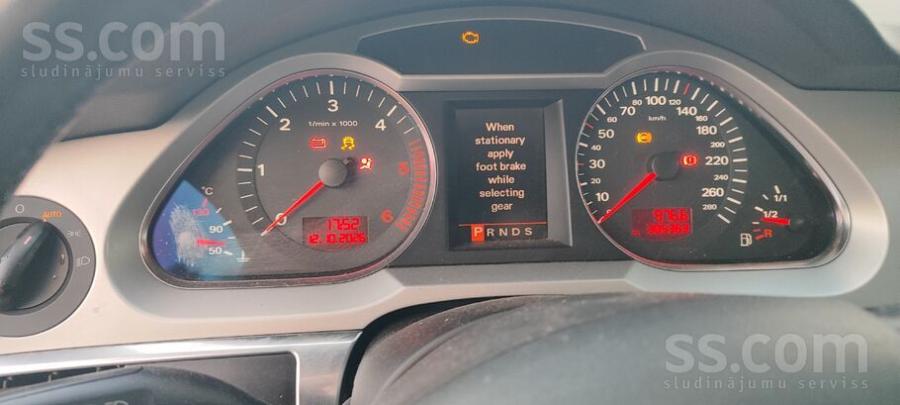 Zils Audi A6 2008 Rēzekne, ar dzinēja tilpumu 3.00 L un nobraukumu 290 tūkst. km par 3600 €, foto 13 vietnē AUTOMOTO.COM.LV