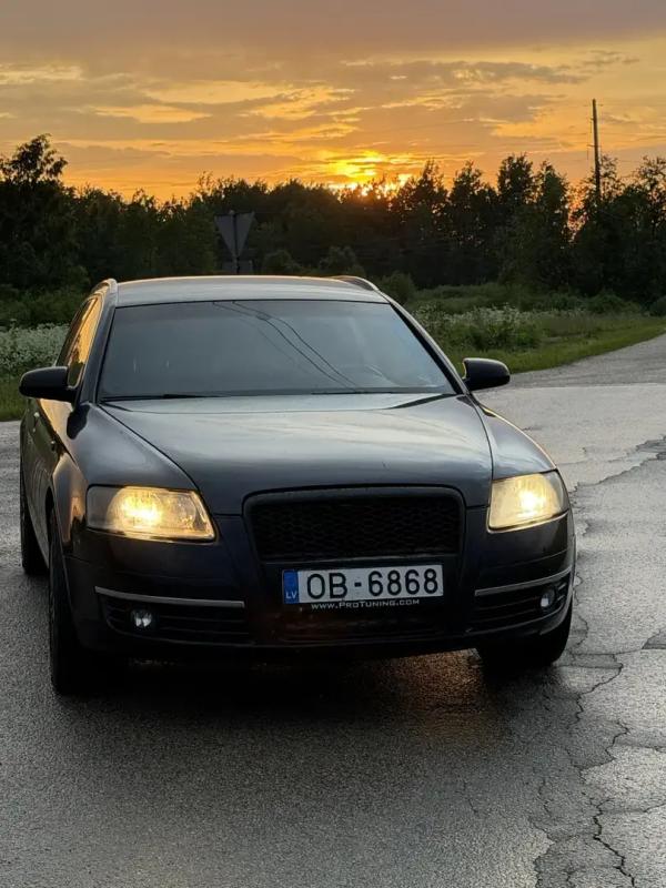 Blue Audi A6 2008 in Rezekne, with an engine capacity of 3.00 L and mileage of 279 thousand km for 4800 €, photo 1 on AUTOMOTO.COM.LV