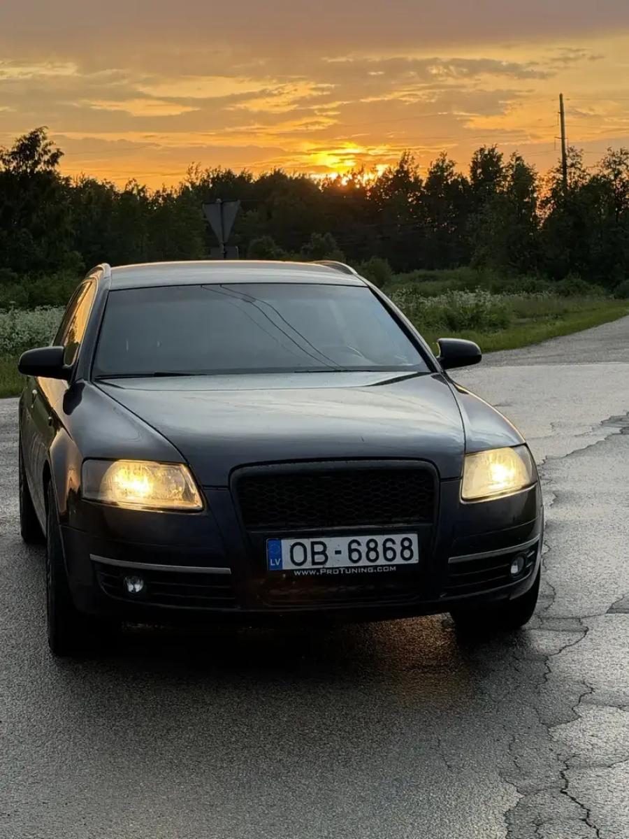 Blue Audi A6 2008 in Rezekne, with an engine capacity of 3.00 L and mileage of 279 thousand km for 4800 €, photo 1 on AUTOMOTO.COM.LV