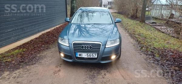 Blue Audi A6 2009 in Balvi, with an engine capacity of 3.00 L and mileage of 440 thousand km for 5890 €, photo 1 on AUTOMOTO.COM.LV