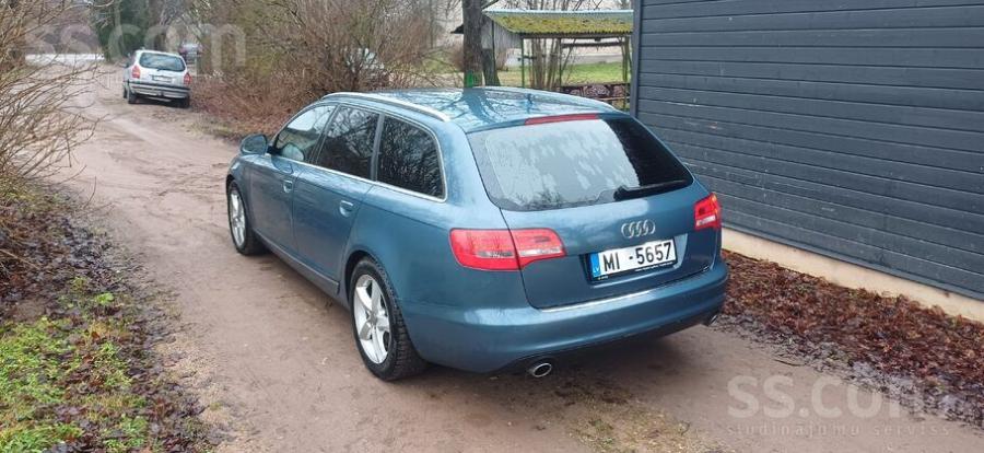Blue Audi A6 2009 in Balvi, with an engine capacity of 3.00 L and mileage of 440 thousand km for 5890 €, photo 8 on AUTOMOTO.COM.LV