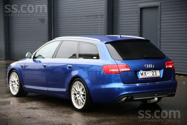 Zils Audi A6 2009 Rīga, ar dzinēja tilpumu 3.00 L un nobraukumu 350 tūkst. km par 6995 €, foto 4 vietnē AUTOMOTO.COM.LV