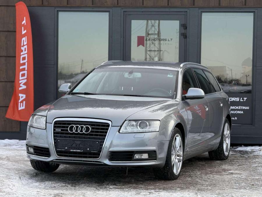 Blue Audi A6 2009 in Vilnius, with an engine capacity of 2.70 L and mileage of 369 thousand km for 5450 €, photo 1 on AUTOMOTO.COM.LV