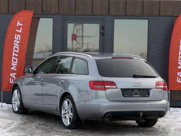 Blue Audi A6 2009 in Vilnius, with an engine capacity of 2.70 L and mileage of 369 thousand km for 5450 €, photo 7 on AUTOMOTO.COM.LV