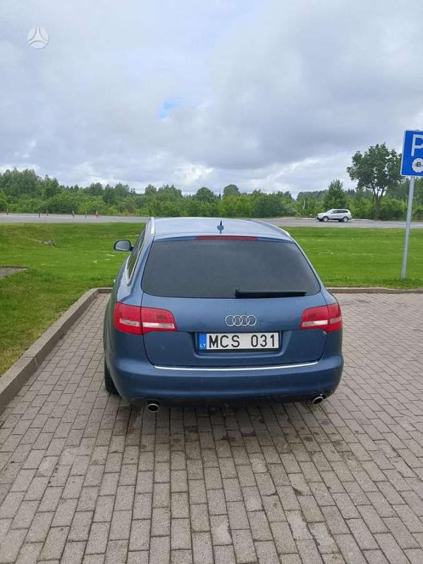 Blue Audi A6 2009 in Siauliai, with an engine capacity of 2.70 L and mileage of 305 thousand km for 5100 €, photo 5 on AUTOMOTO.COM.LV