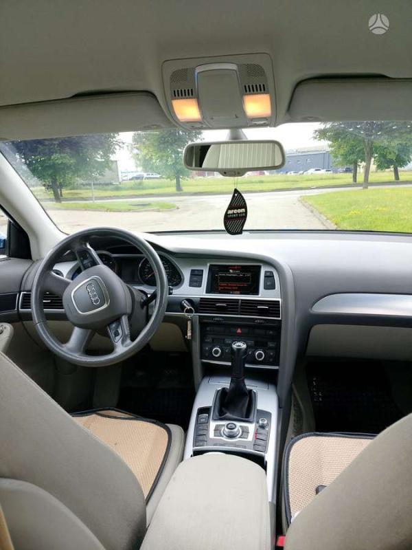Blue Audi A6 2009 in Siauliai, with an engine capacity of 2.70 L and mileage of 305 thousand km for 5100 €, photo 9 on AUTOMOTO.COM.LV