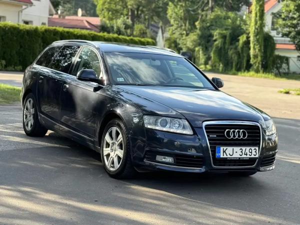 Blue Audi A6 2009 in Jurmala, with an engine capacity of 3.00 L and mileage of 336 thousand km for 5490 €, photo 1 on AUTOMOTO.COM.LV